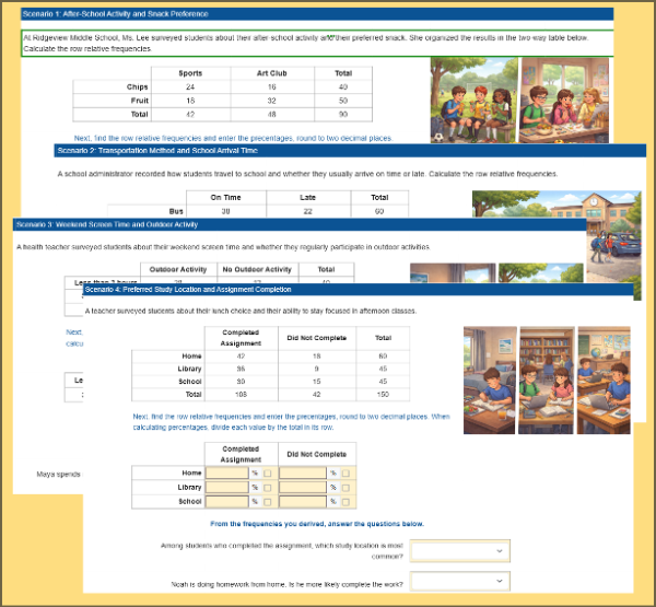 RealMath | Exploring Association with Two-Way Tables
