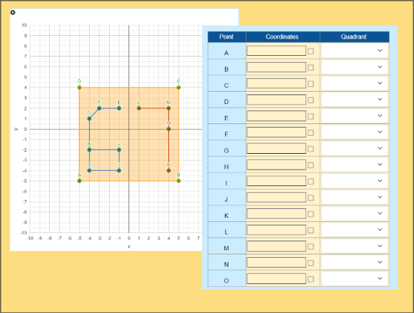 RealMath | 4-Quadrant Coordinate Mystery: Number 67